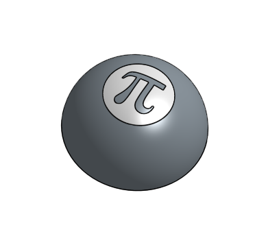 Pi Ball - Math Ball Series by kaje | Download free STL model ...