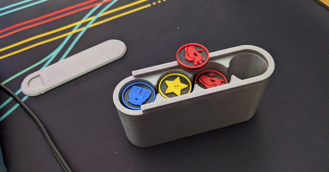 Tabletop Game Token Box 4x12 by 3dBryan | Download free STL model ...