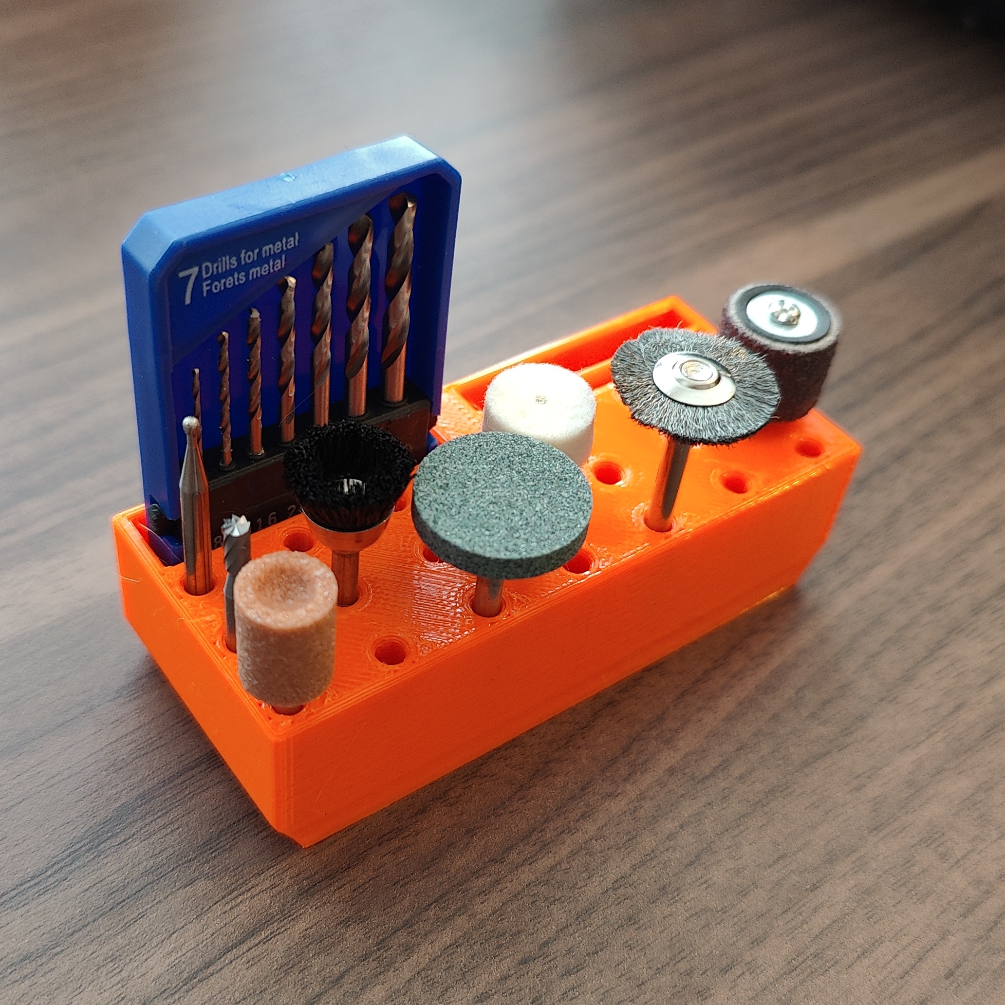 Compact Dremel bit holder by jphakola | Download free STL model ...