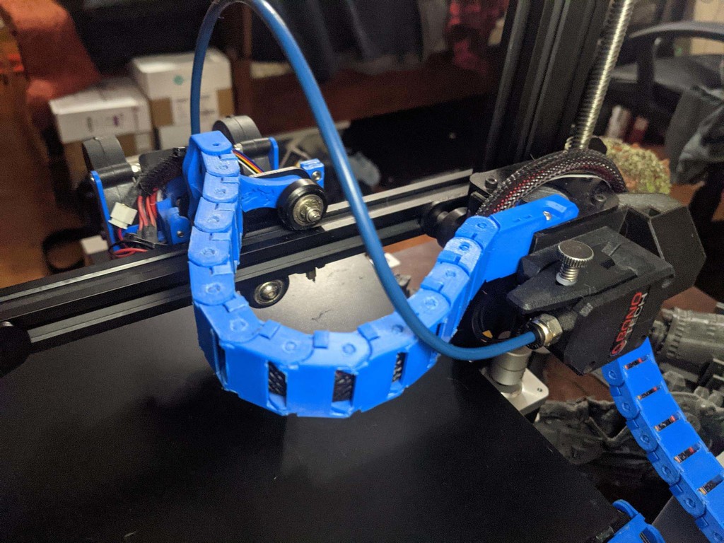 Drac's Ender 3 Cable Chain by Dracrius | Download free STL model ...