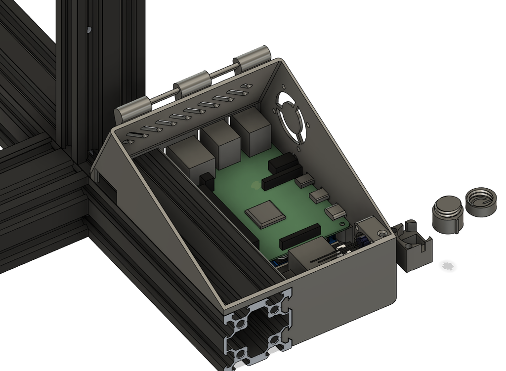 Ender 3 Octopi LCD Enclosure by Dracrius | Download free STL model ...