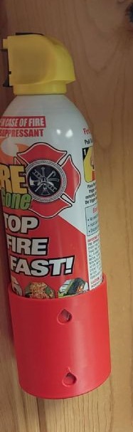 Fire Stop (Canned Fire Extinguisher) Wall Mount by Rat_Patrol ...