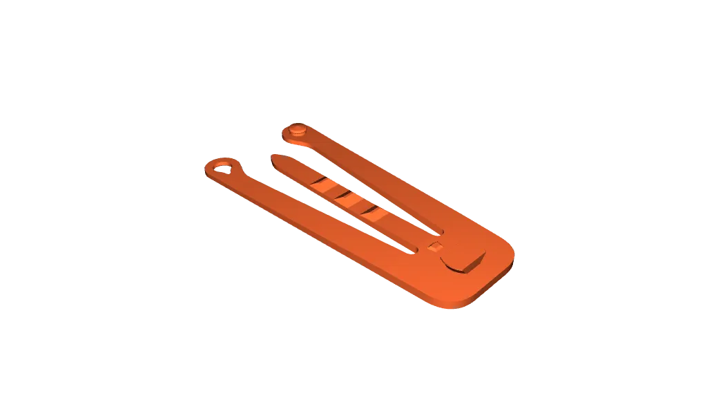 Snap hair clip by rorys3D | Download free STL model | Printables.com