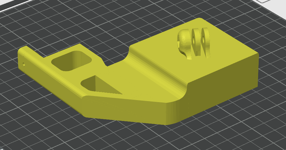 Bambu Labs P1P GoPro Mount by Stebe | Download free STL model ...