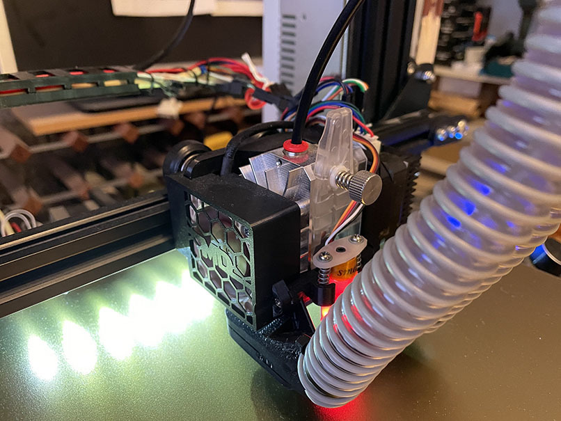 MD Mellow BMG Aero Extruder Ender 3 Mount with CPAP Cooling by madsi1m ...