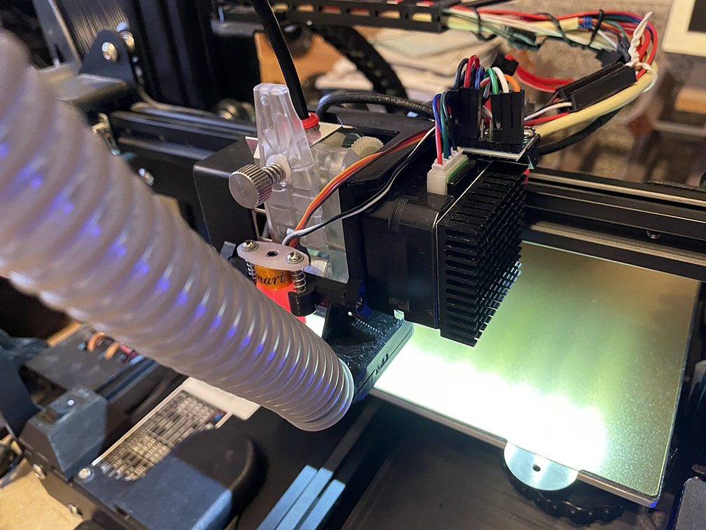 MD Mellow BMG Aero Extruder Ender 3 Mount with CPAP Cooling by madsi1m ...