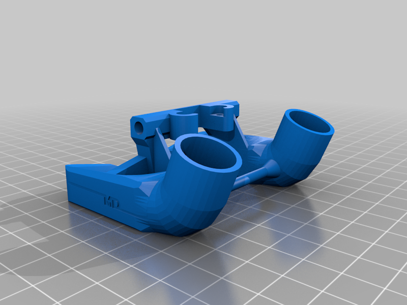 MD Mellow BMG Aero Extruder Ender 3 Mount with CPAP Cooling by madsi1m ...