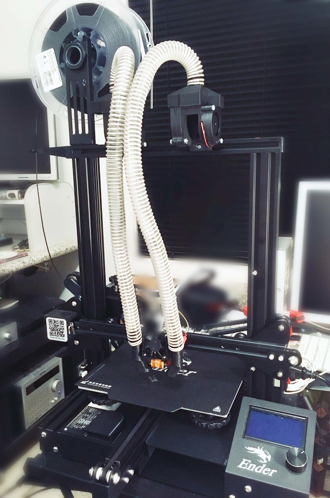 MD CPAP - Ender 3 CPAP add-on with x4 5015 by madsi1m | Download free ...