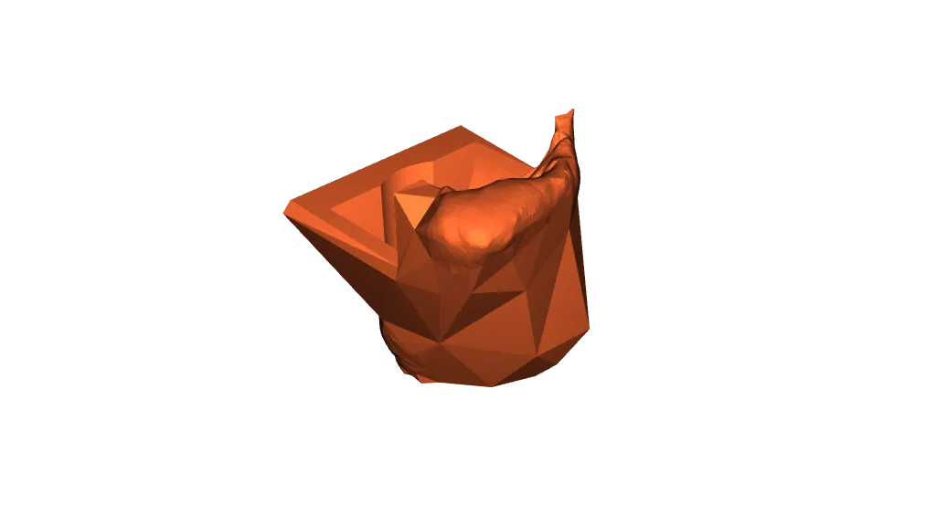 Distorted Head For Mini 13 by Zacklovescandy | Download free STL model ...