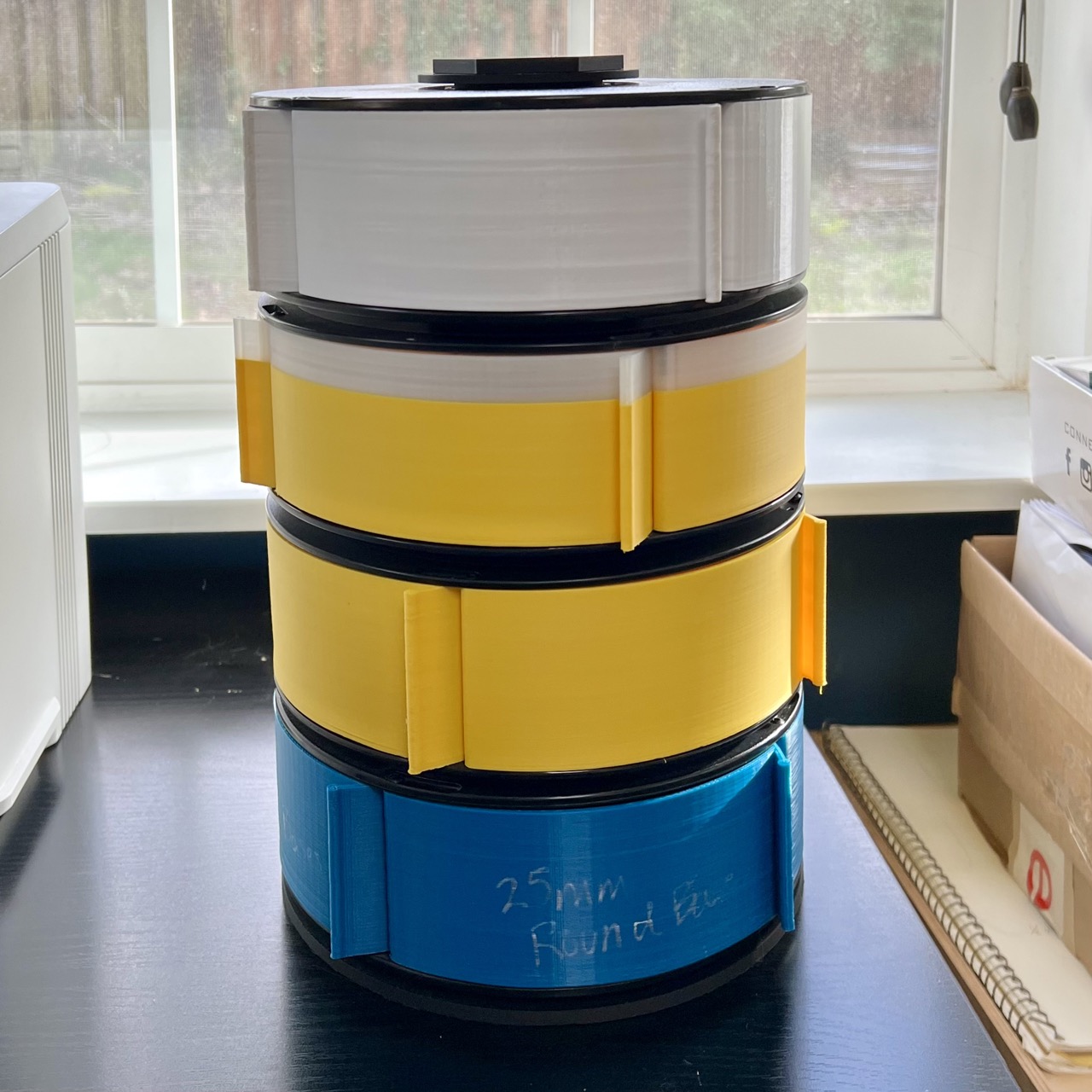 HatchBox Spool Tower by Aaron Nance | Download free STL model ...