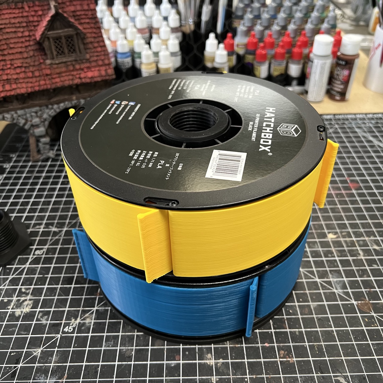 HatchBox Spool Tower by Aaron Nance | Download free STL model ...