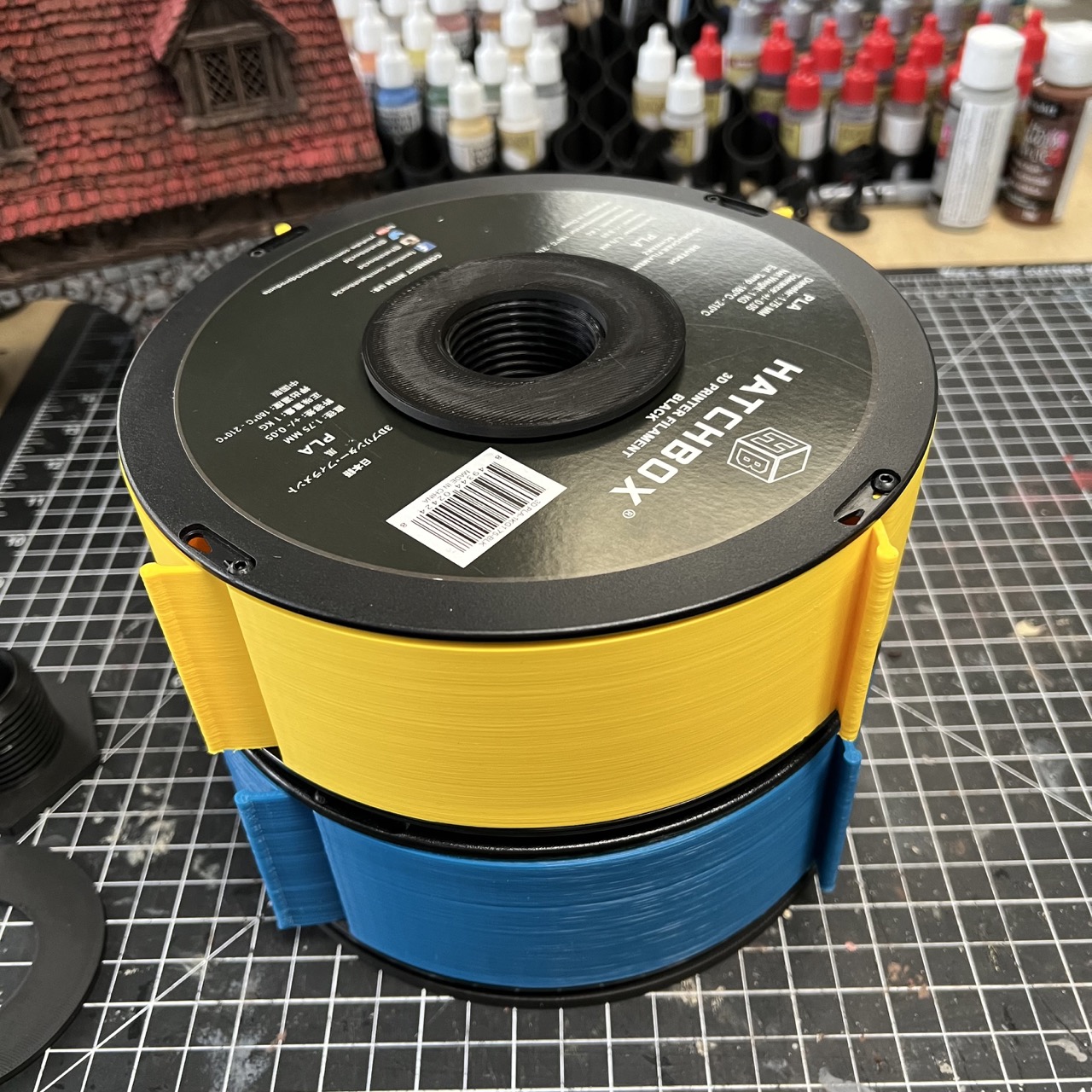 HatchBox Spool Tower by Aaron Nance | Download free STL model ...