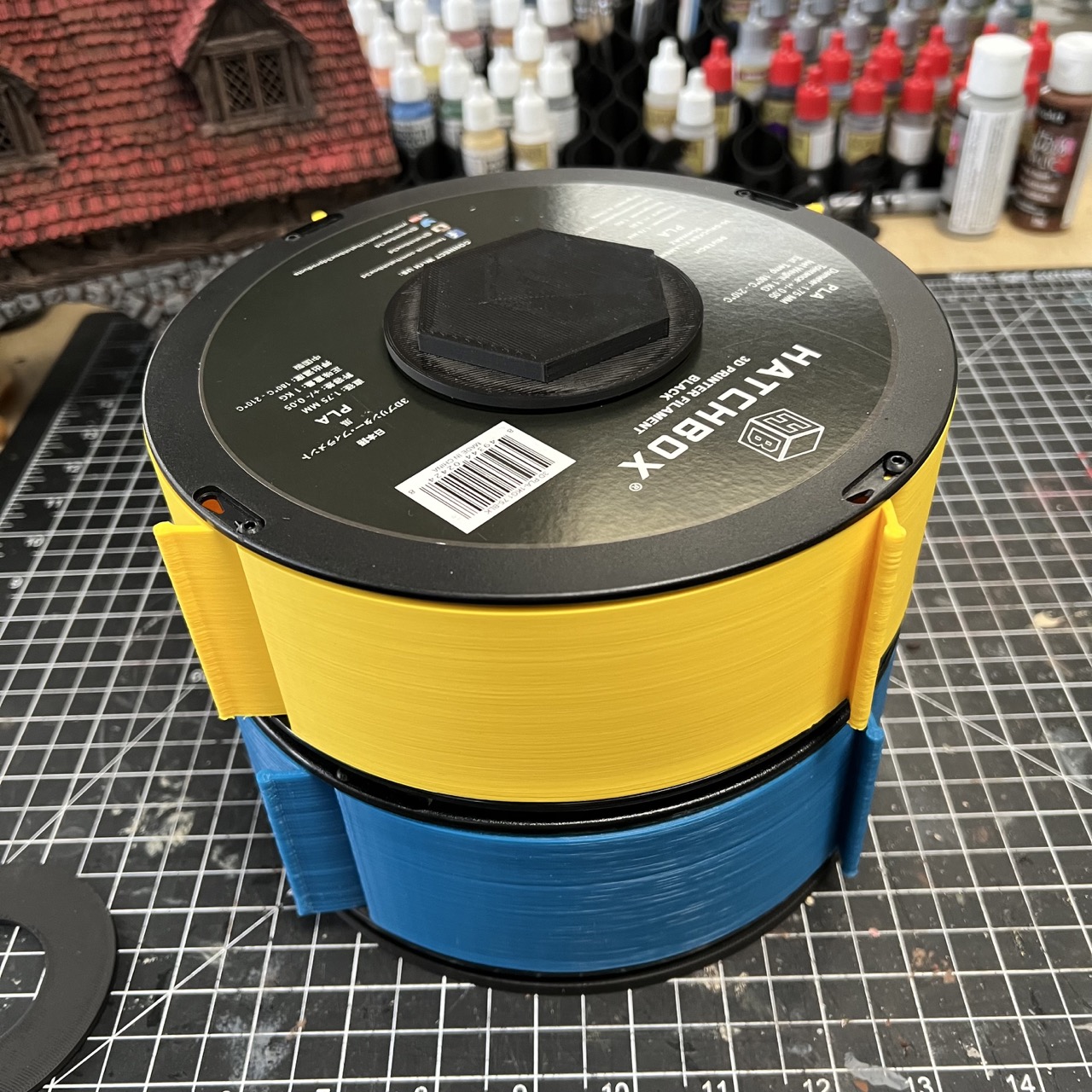 HatchBox Spool Tower by Aaron Nance | Download free STL model ...