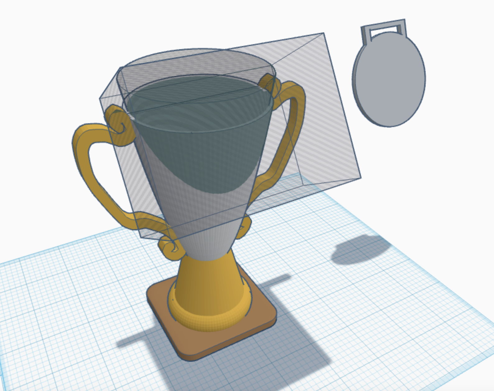 Trophy Medal Stand by PenolopyBulnick | Download free STL model ...