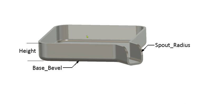 Parts Sorting Tray, Parametric by HobbyCNC | Download free STL model ...