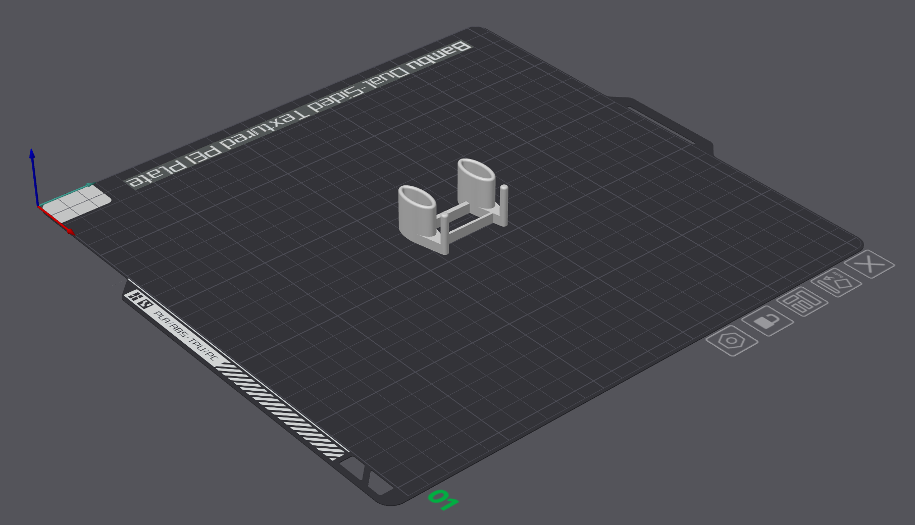 Connecting Pins for 3D Benchy Dry Dock Display Stand by eddydas ...