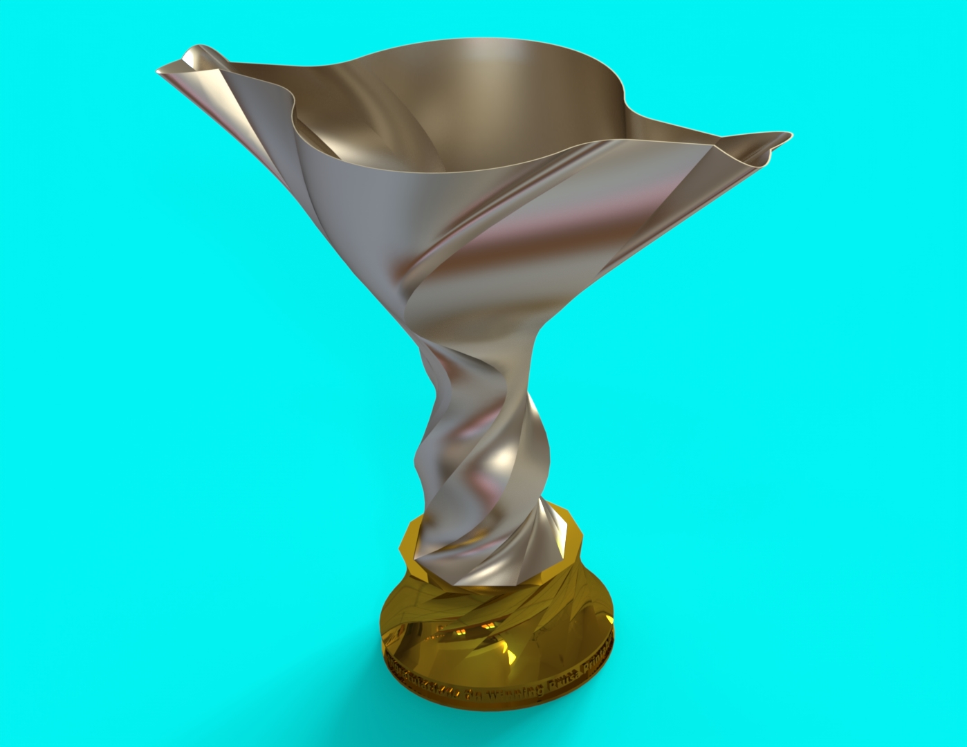 Lightning-Fast Trophy - updated by Hydrotatic | Download free STL model ...