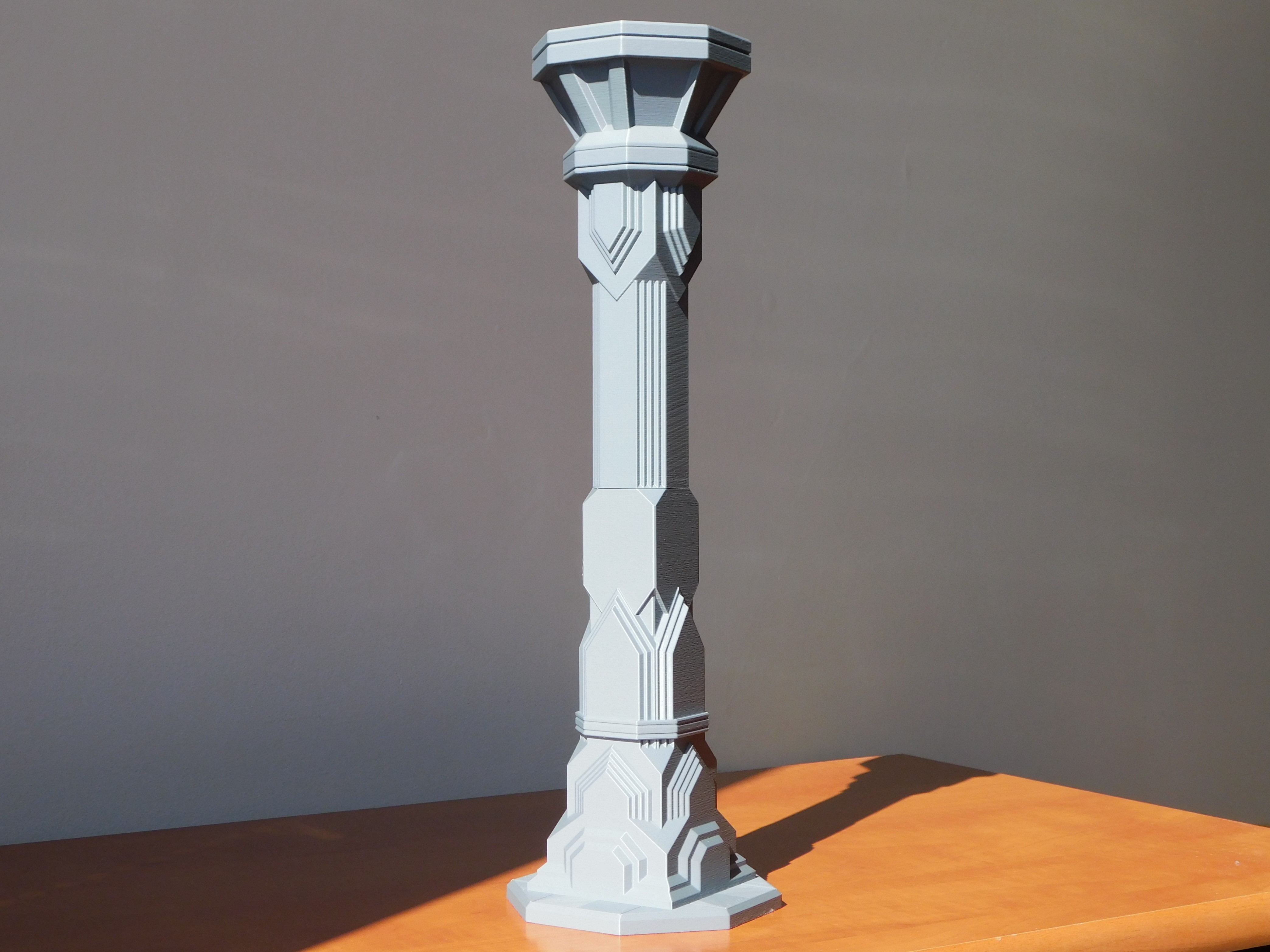 Moria Pillar by Thorin Oakenshield | Download free STL model ...