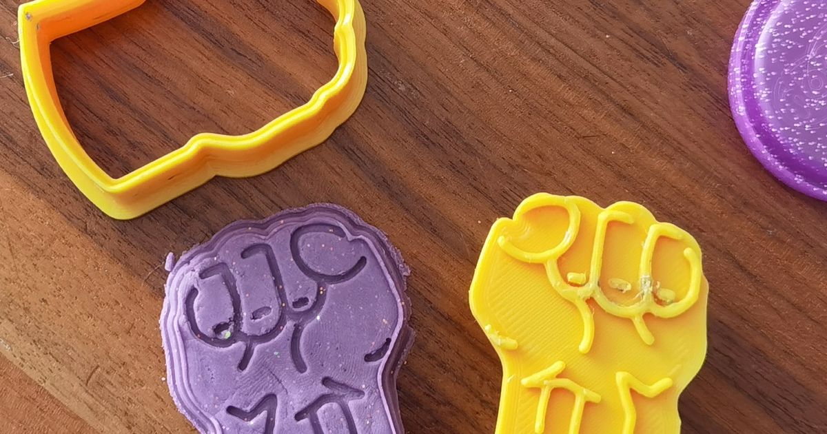 Hulk Fist Cookie Cutter by Der.Hubi | Download free STL model ...