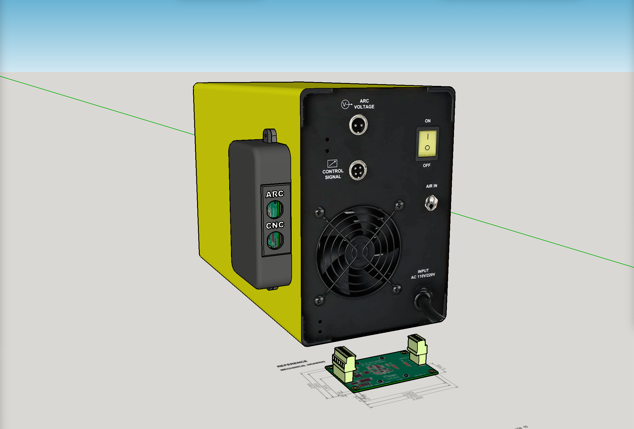 For DIY CNC Plasma: MESA THCAD2 Mount & Box Cover (v1.0.1) by Doug ...