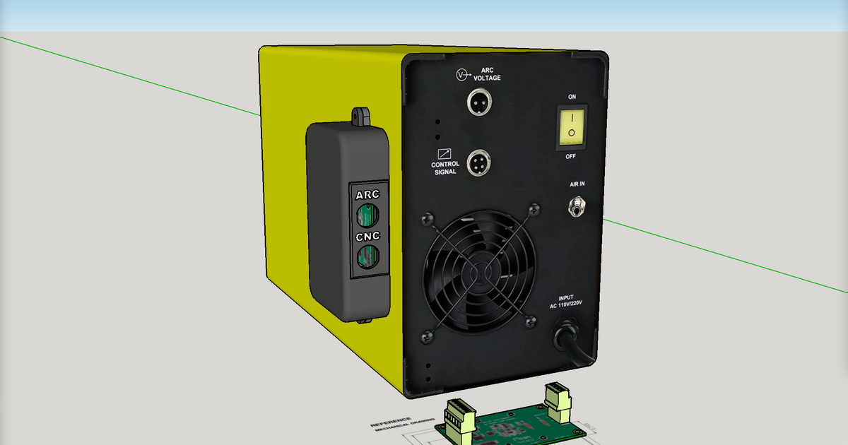 For DIY CNC Plasma: MESA THCAD2 Mount & Box Cover (v1.0.1) by Doug ...
