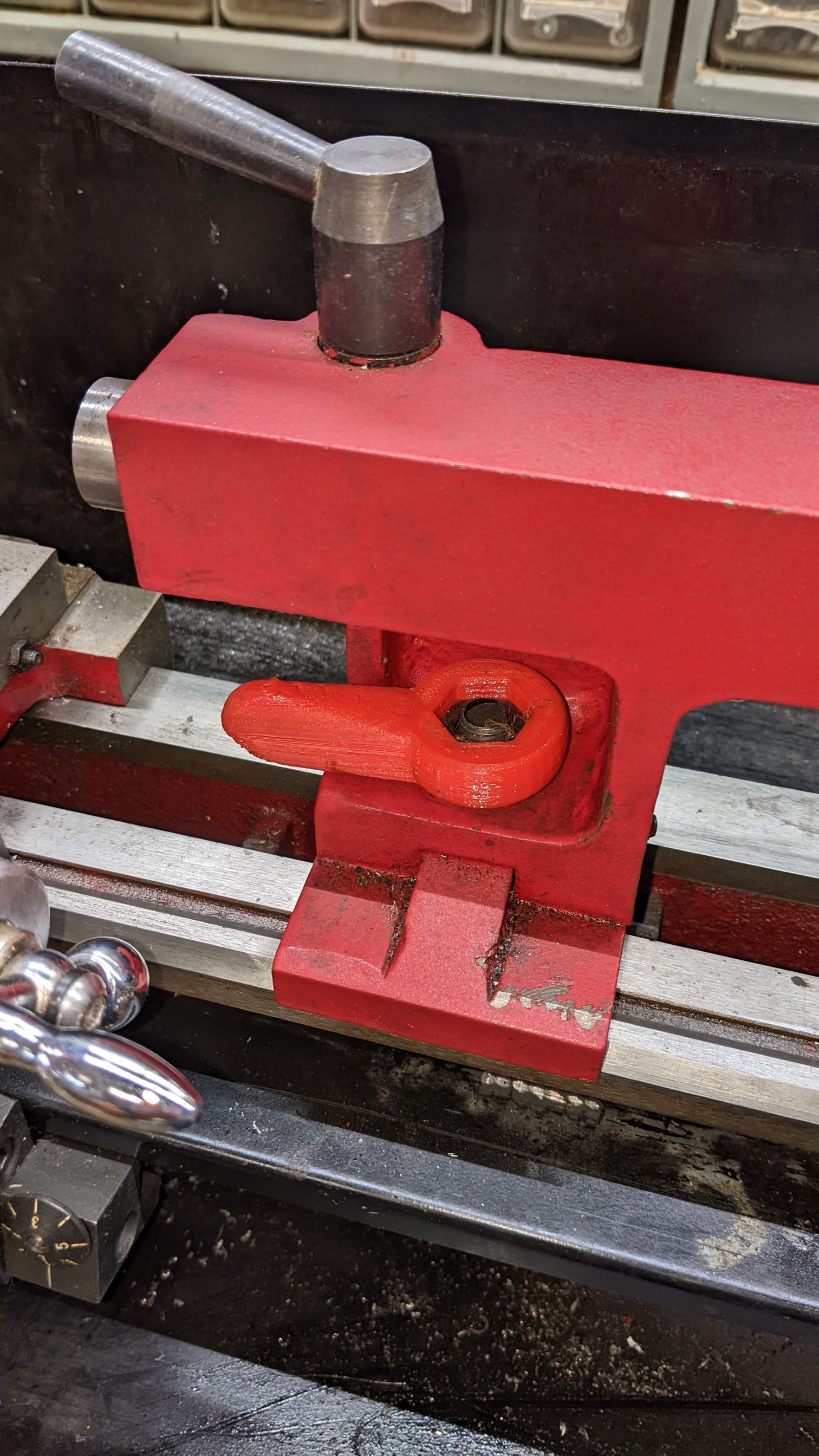 minilathe tailstock lock by cperiod | Download free STL model ...