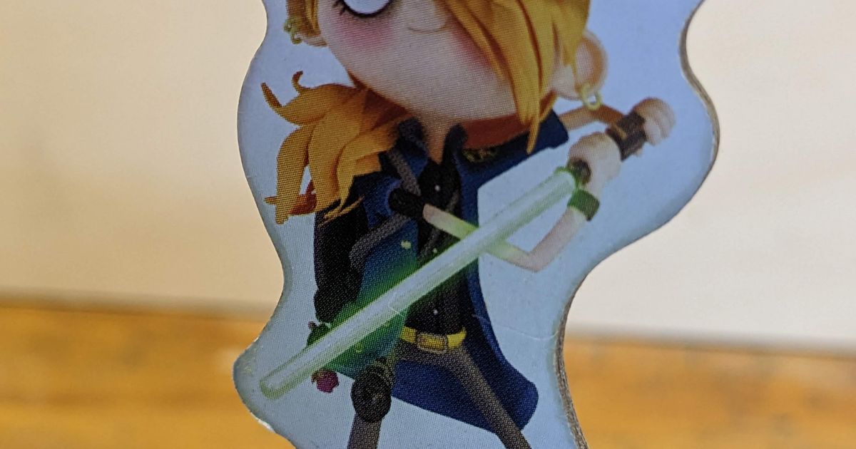 Character stand boardgame by Yuri | Download free STL model ...