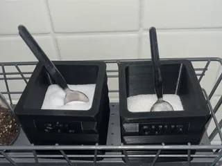 Sugar and salt container. English signs included! by marsl | Download ...