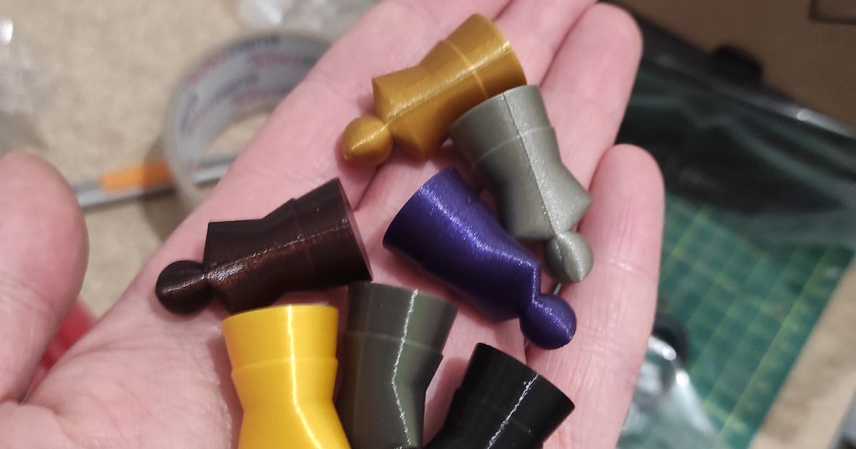 Boardgame figure by Detail Art Factory | Download free STL model ...