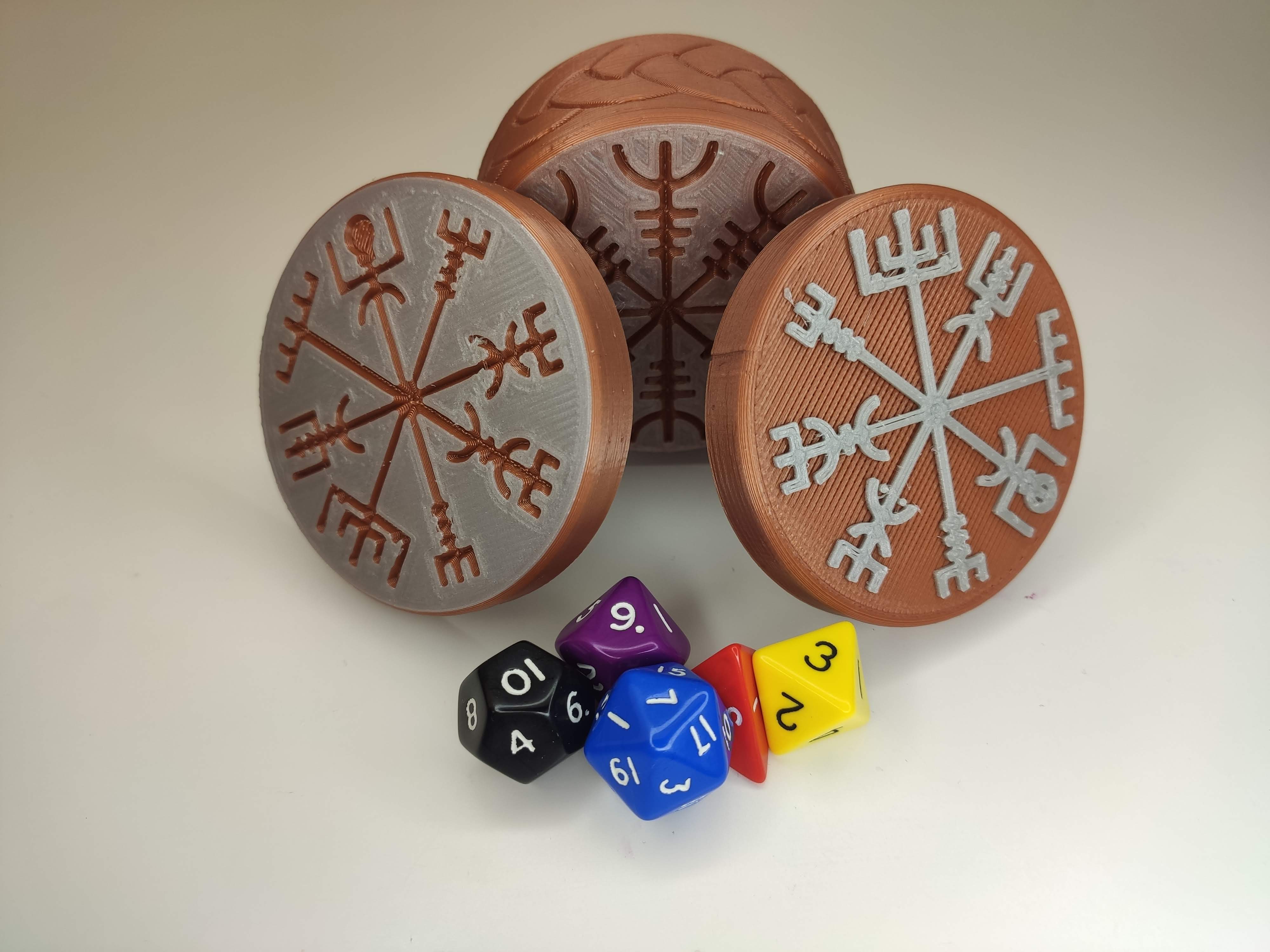 Runic Dice Box by Sevro | Download free STL model | Printables.com