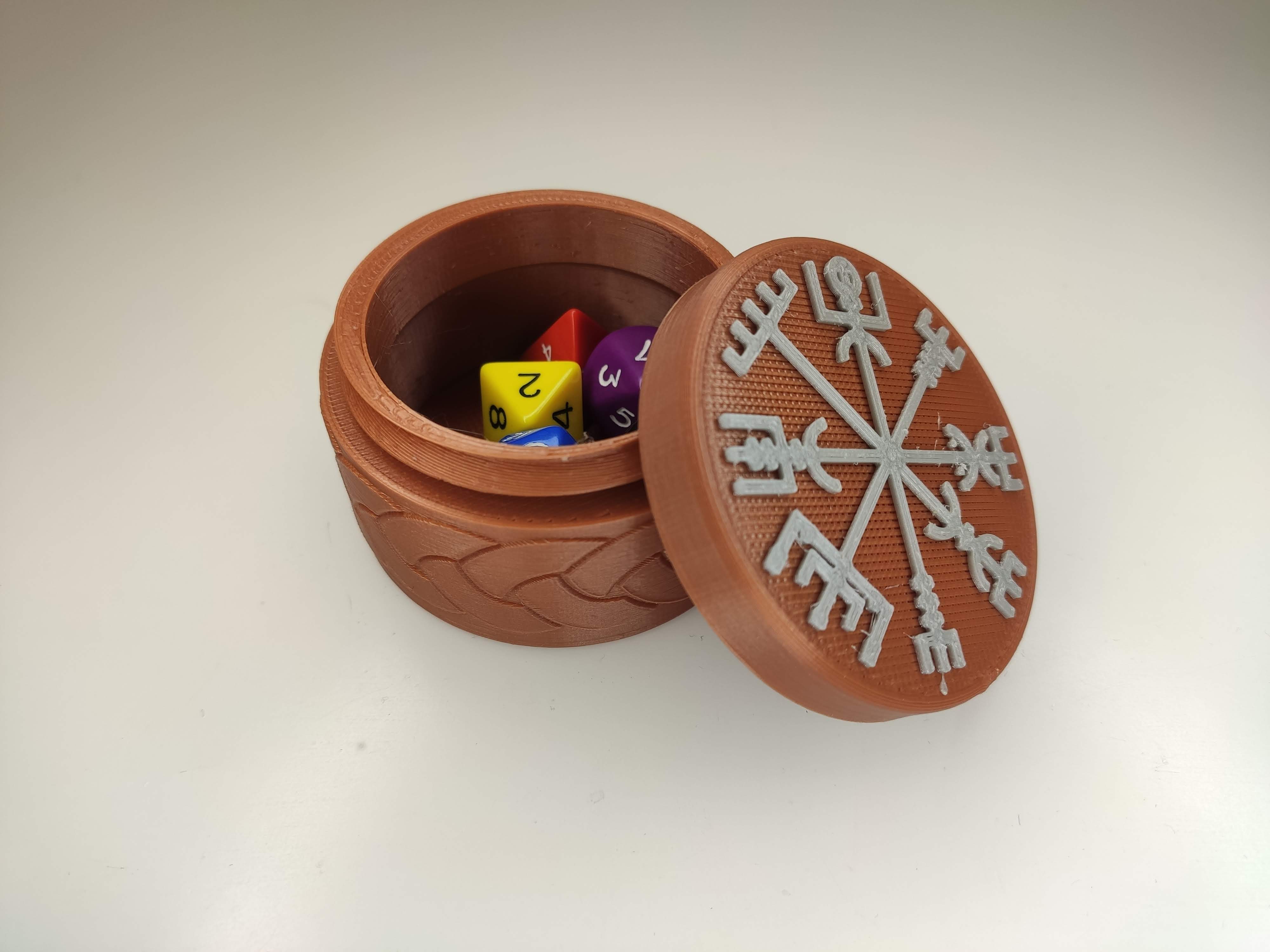 Runic Dice Box by Sevro | Download free STL model | Printables.com