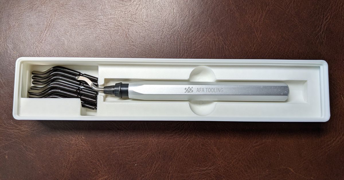 Gridfinity Deburring Tool Holder w/ Low Profile Blade Storage par Yoni ...