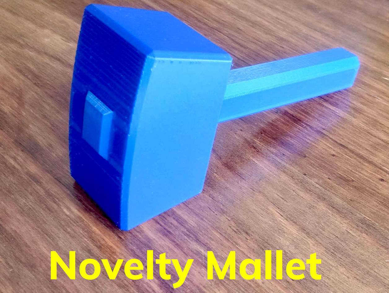 Miniature Joiners Mallet by agmcmll | Download free STL model ...