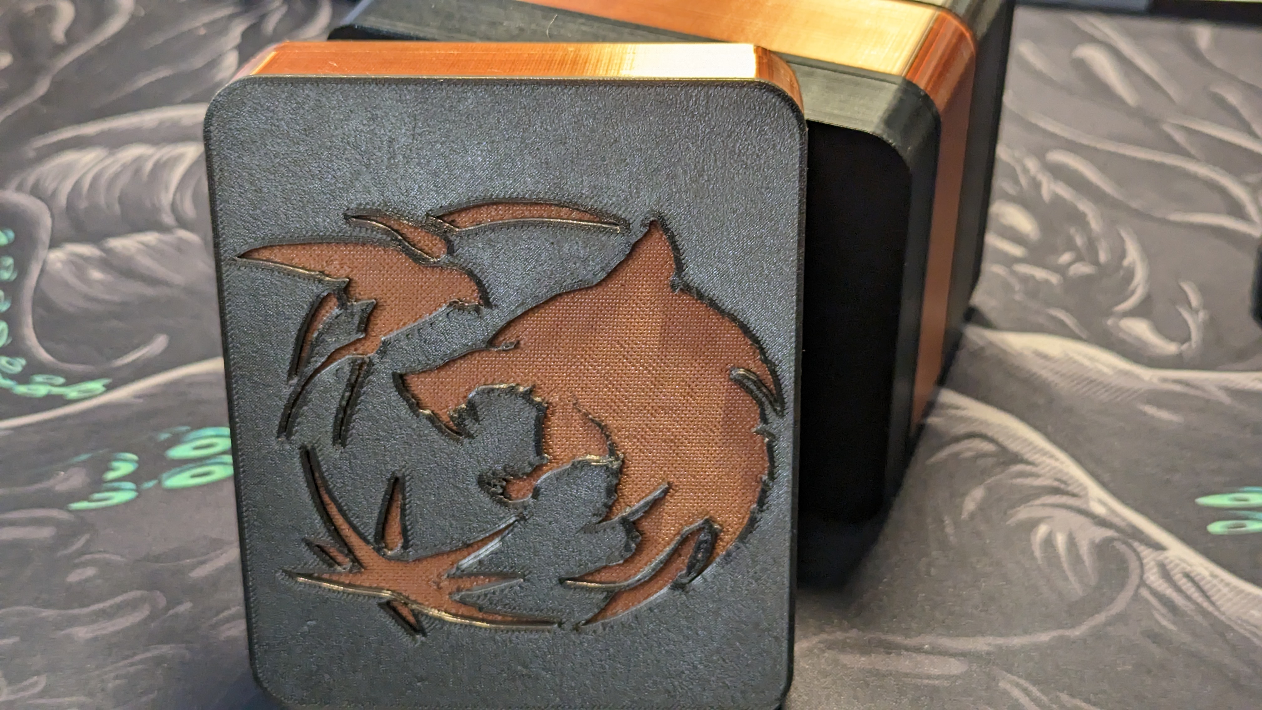 Rectangular Magnetic Stacking Dice Box w/Custom Logos by jstiles ...