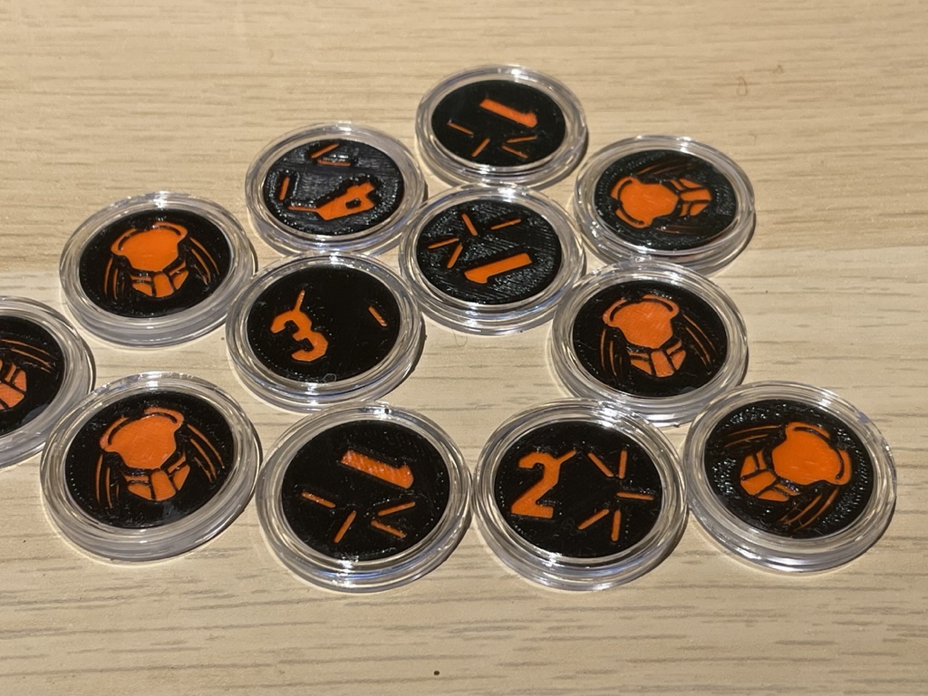 Nemesis Board Game: Predator unofficial expansion tokens von André ...