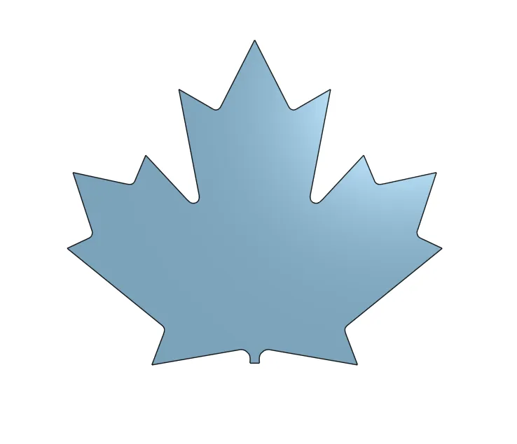 Maple Leaf by WhoKoala | Download free STL model | Printables.com