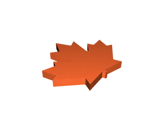 Maple Leaf by WhoKoala | Download free STL model | Printables.com