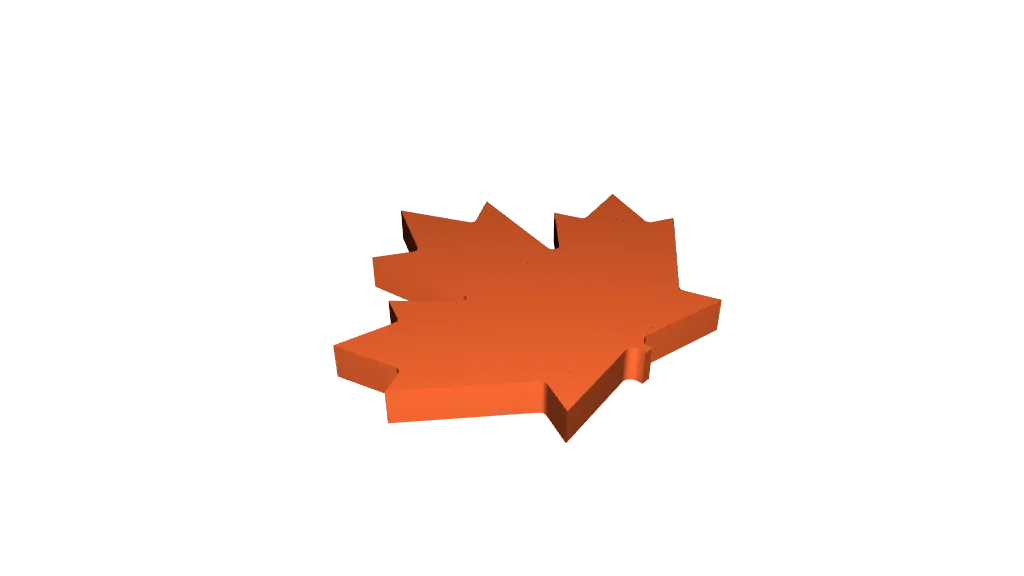 Maple Leaf by WhoKoala | Download free STL model | Printables.com