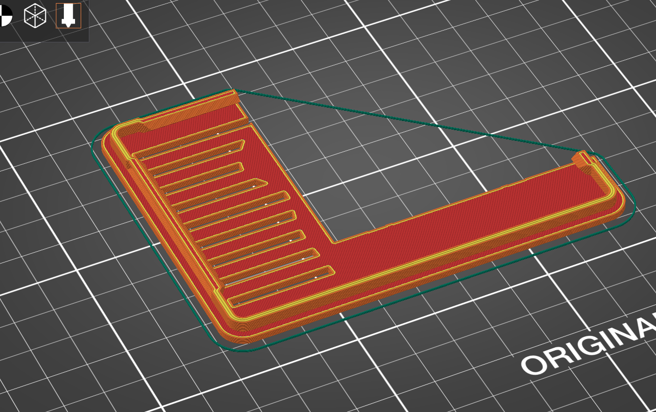 Rock 5B top with cutout for PoE hat by Melbo | Download free STL model ...
