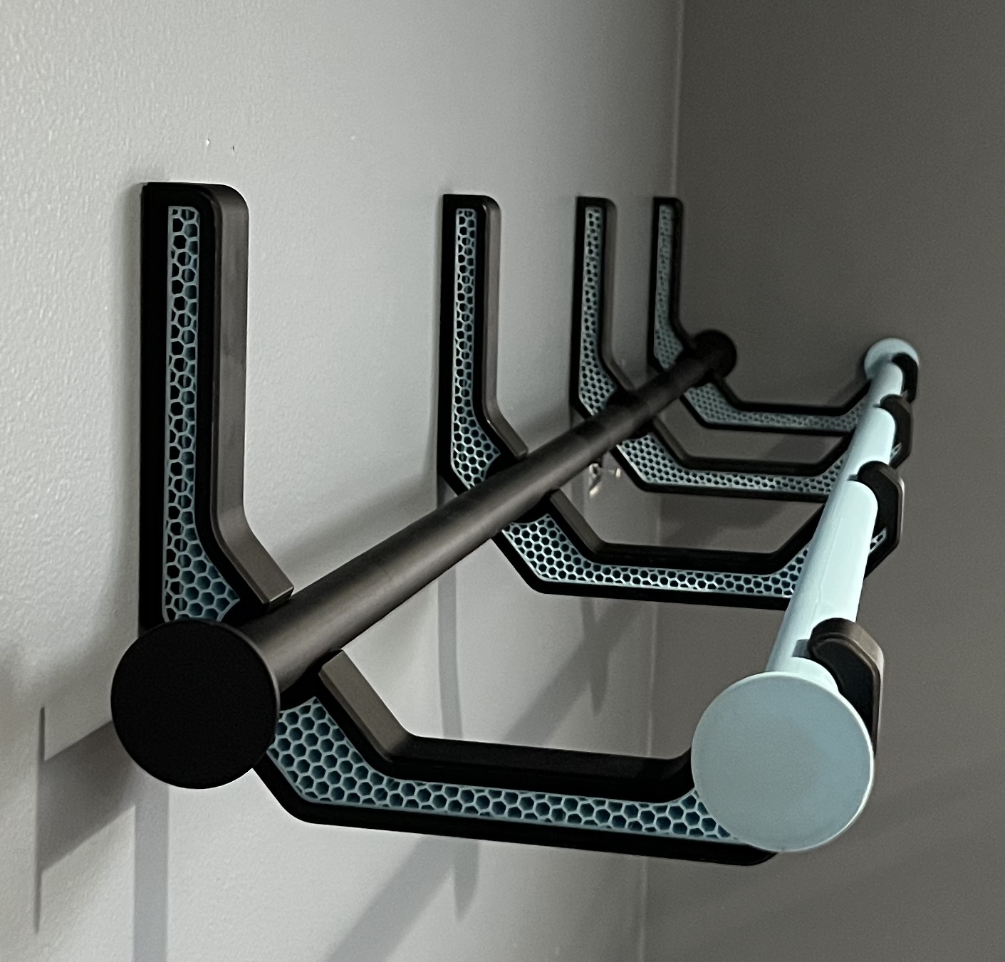 Wall Mount Filament Spool Shelf by Stefan | Download free STL model ...