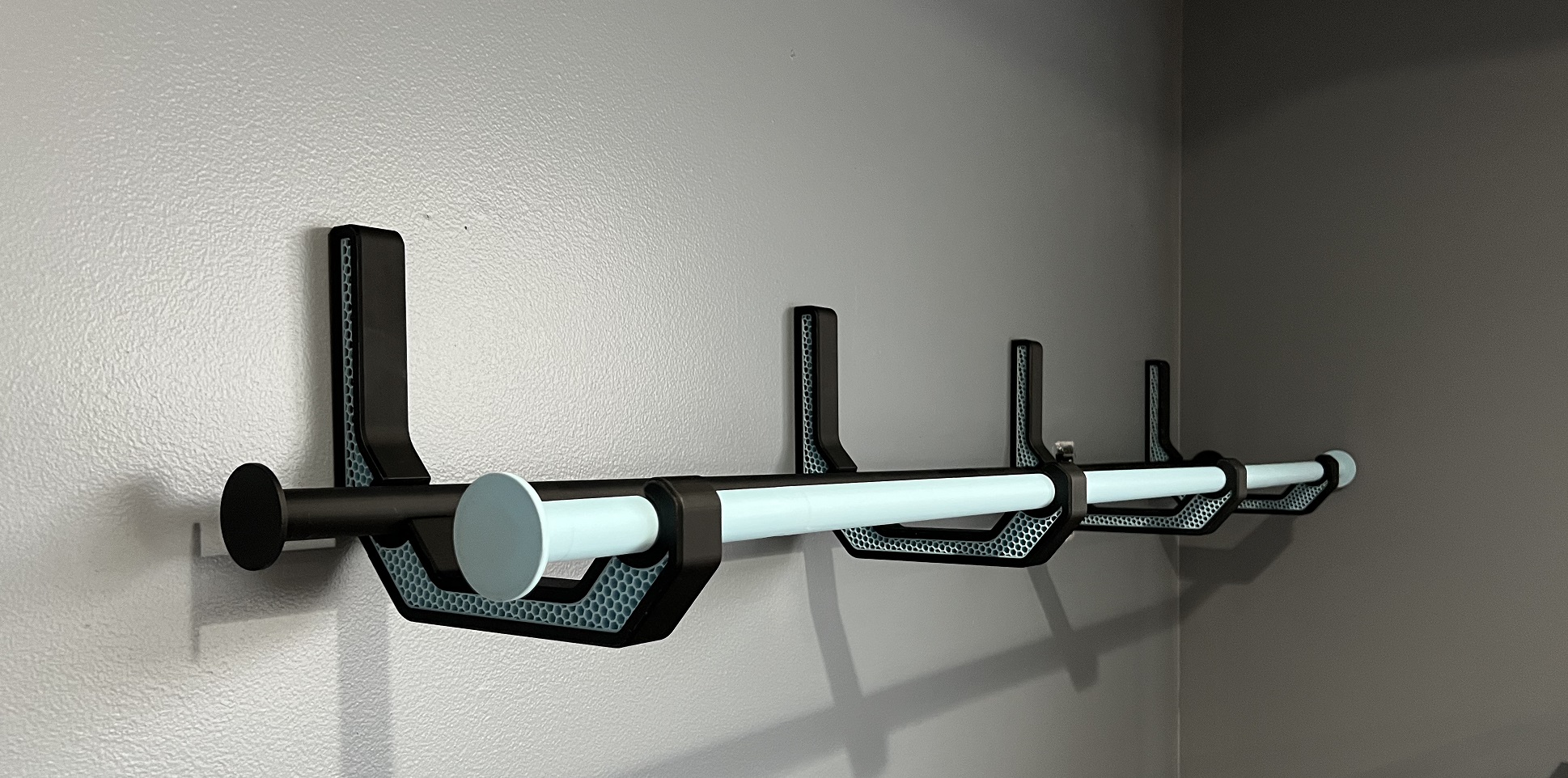 Wall Mount Filament Spool Shelf by Stefan | Download free STL model ...
