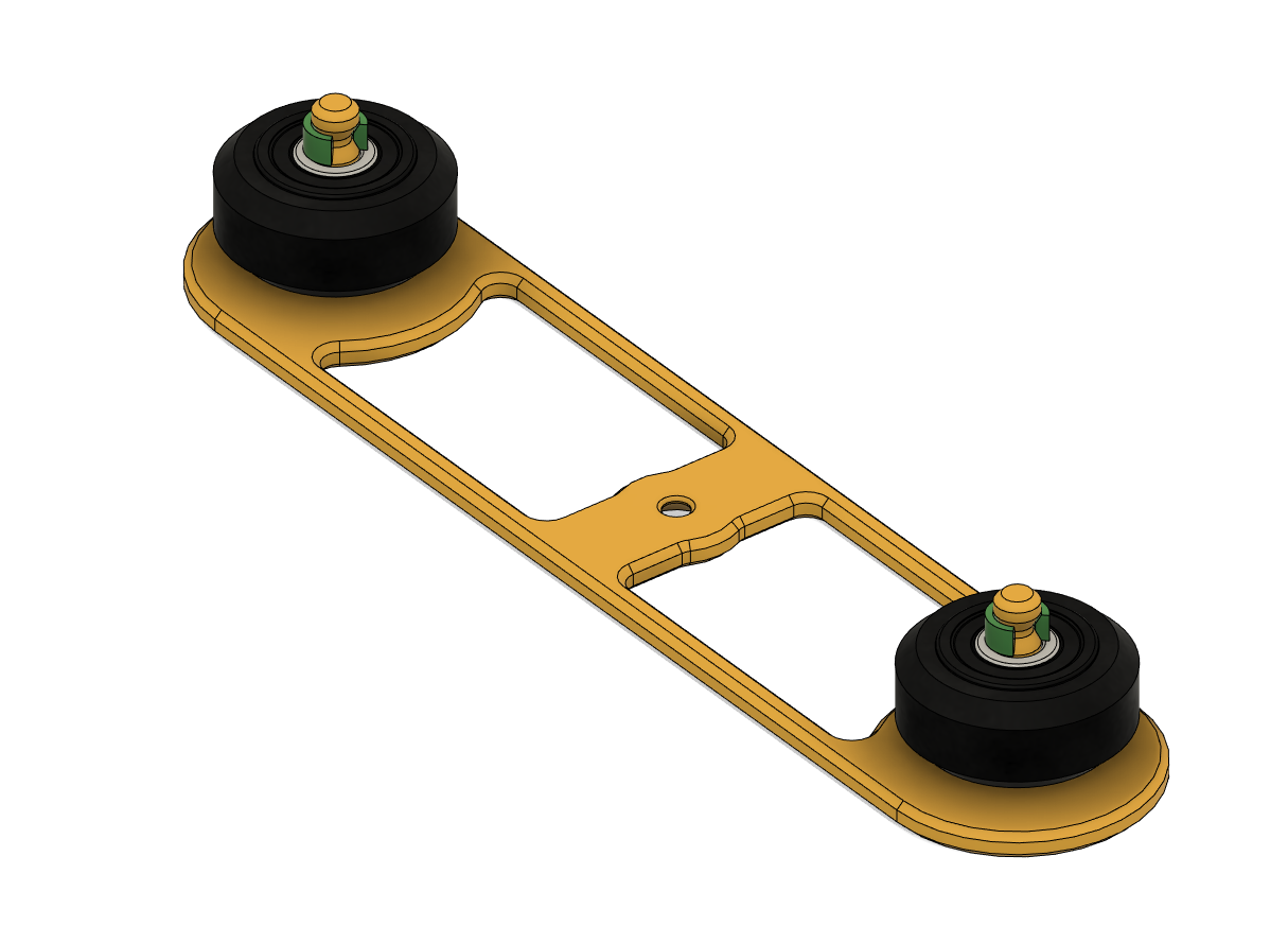 Center Finder with POM Wheels by Billgeek | Download free STL model ...