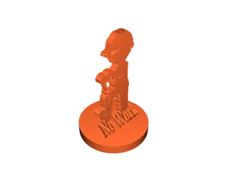 No Work by Dirk Zufall | Download free STL model | Printables.com