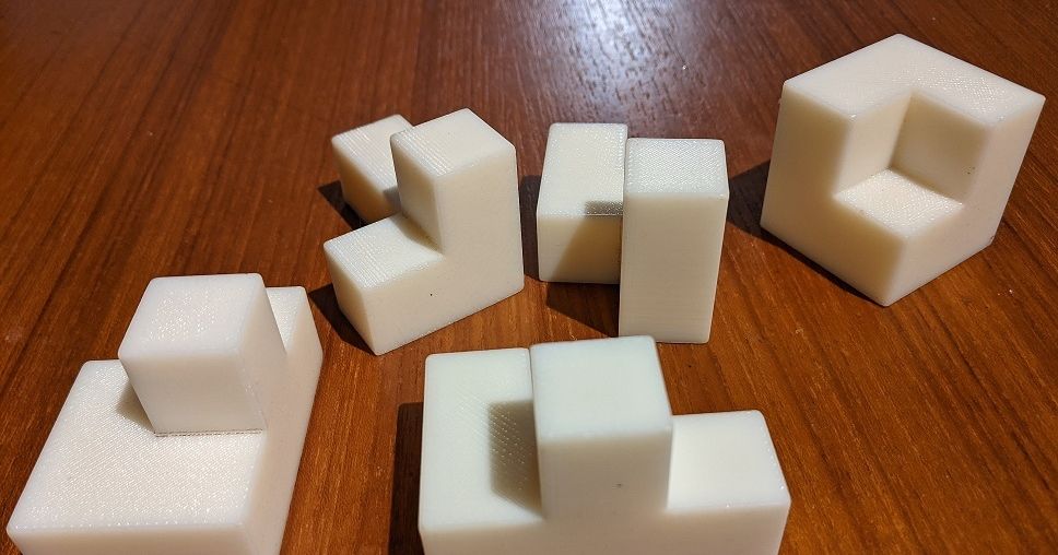 Difficult Cube Puzzle by Typical Titan | Download free STL model ...