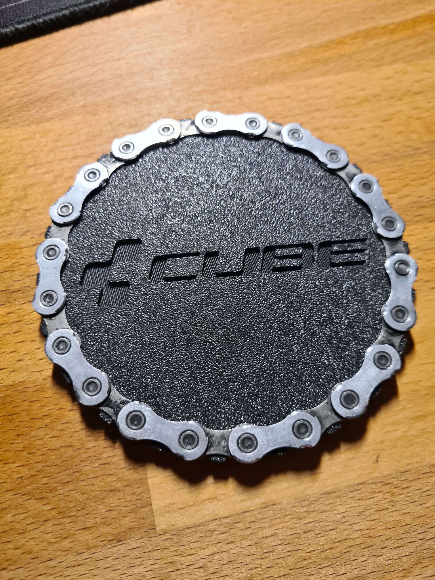 Bike Chain Coaster by fabilandwehr | Download free STL model ...