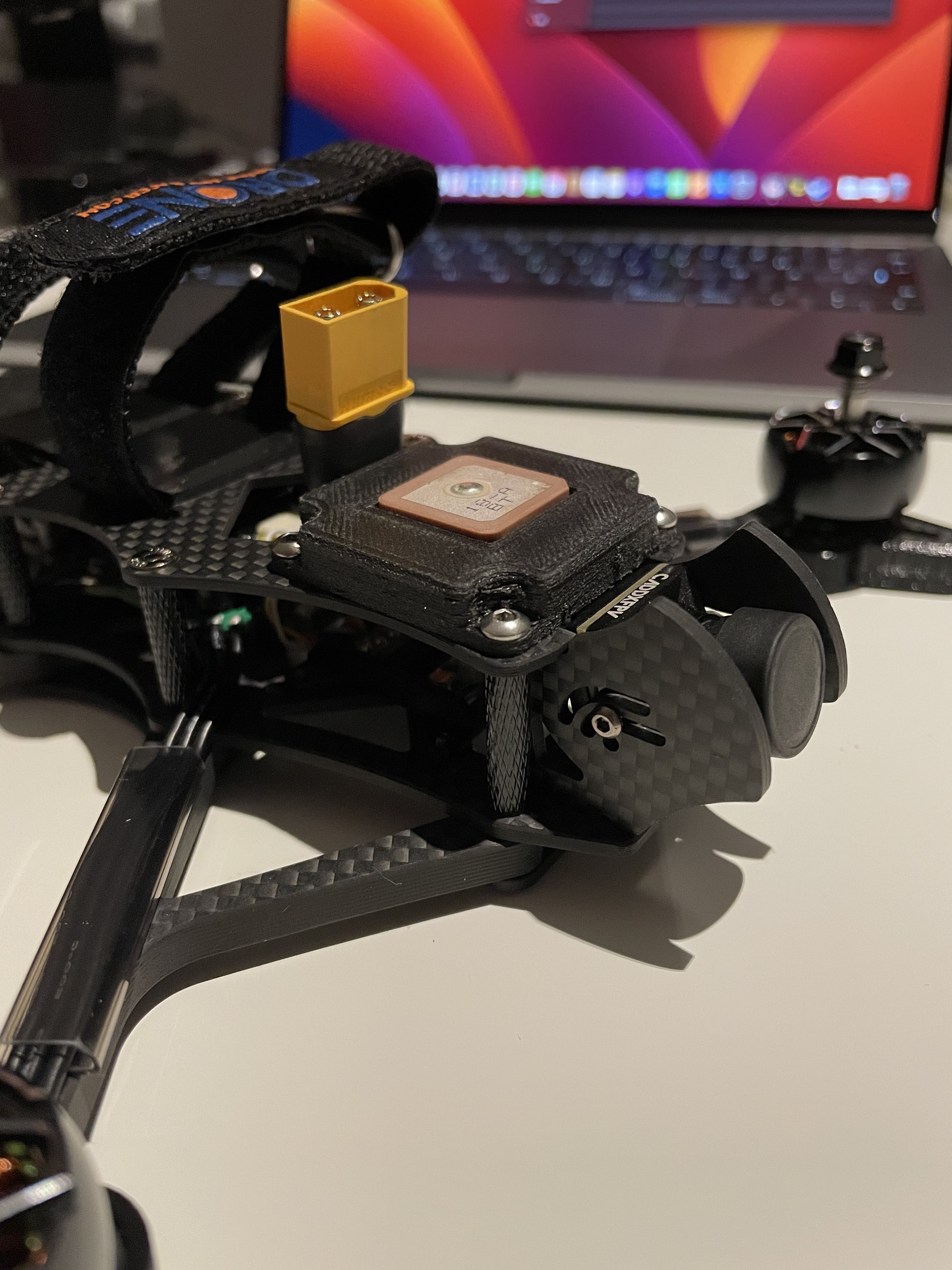 AOS 5 5.5 7 BN-220 GPS front mount by Cadme1ster | Download free STL ...