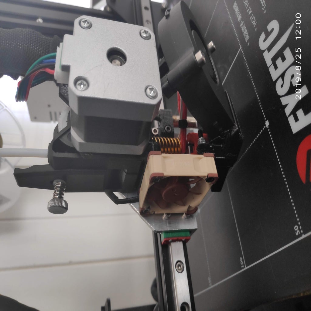 Creality Ender 3 BMG + E3D Volcano Mount by bobblejot | Download free STL model | Printables.com