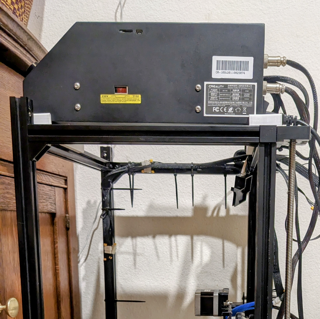 CR-10/CR-10S Control box support by wookiearocket | Download free STL ...