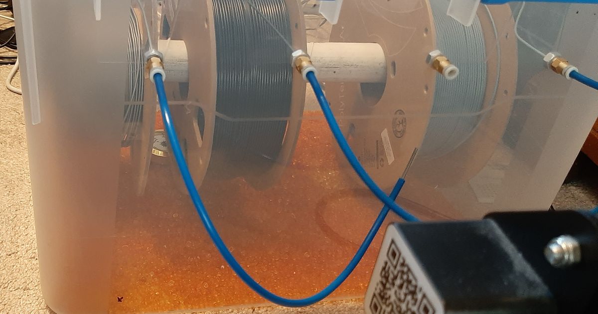 DIY Filament Dry Box (Simple + Cheap) by LimaJuliett | Download free STL model | Printables.com