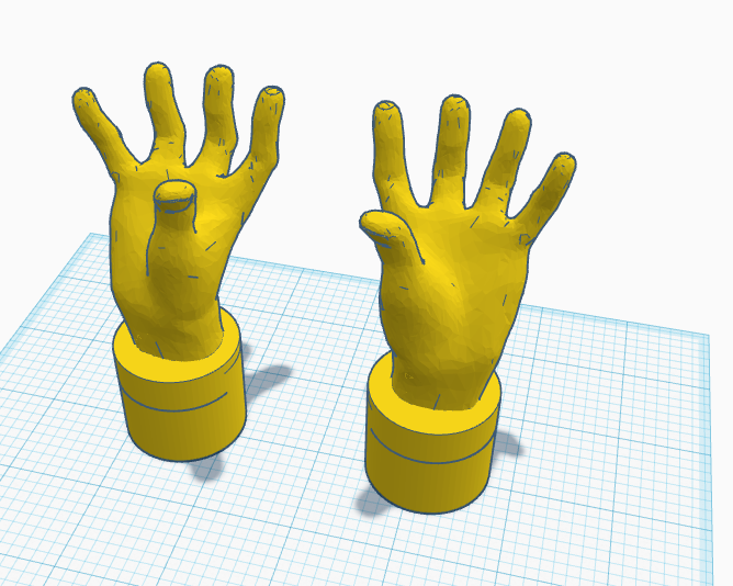 PVC Hand Holders by Tanner Ray | Download free STL model | Printables.com